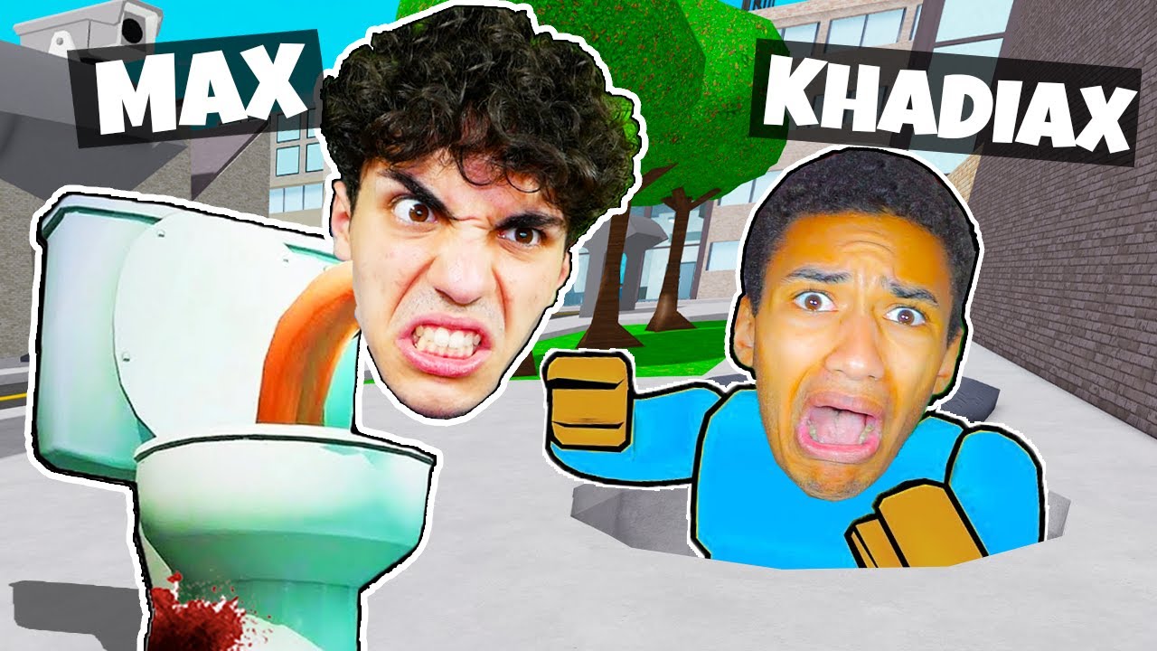 MI FINGO lo SKIBIDI TOILET e SPAVENTO KHADIAX su ROBLOX! - YouTube