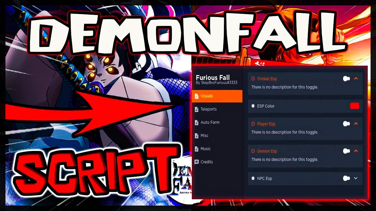 BEST | Latest Demonfall Script |2025| Very OP - YouTube