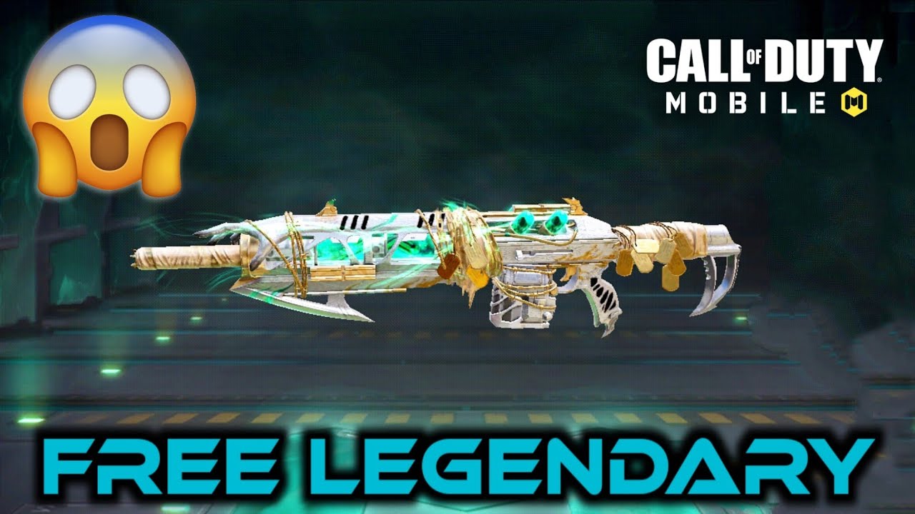 RECEIVED FREE LEGENDARY GUN CALL OF DUTY MOBILE - YouTube