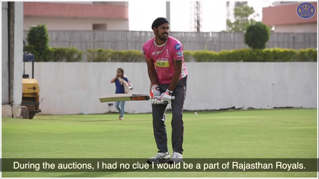 Anureet Singh | Playing with the Royals | IPL 2018 | Rajasthan Royals ...