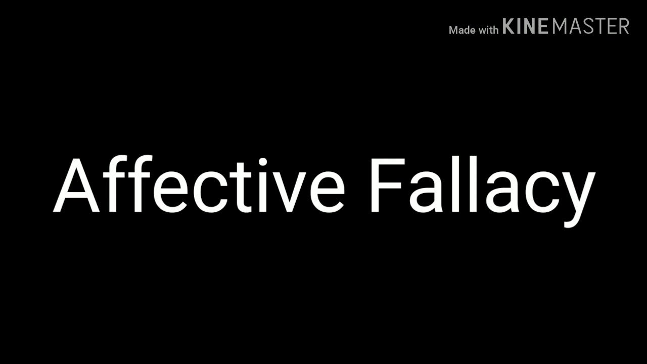 UGC NET ENGLISH (daily dose) 'Affective Fallacy' - YouTube