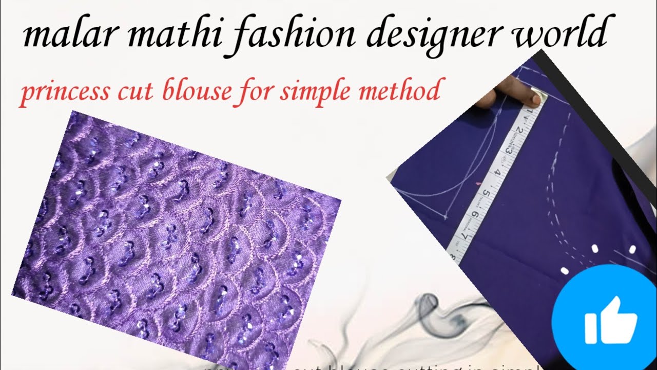 princess cut blouse front open cutting in simple method 🪡🪡🧵🧵🧵 ...