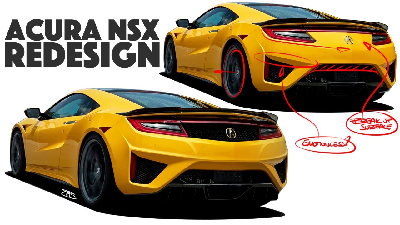 2021 Acura NSX Redesign - Lacks SOUL?? - YouTube