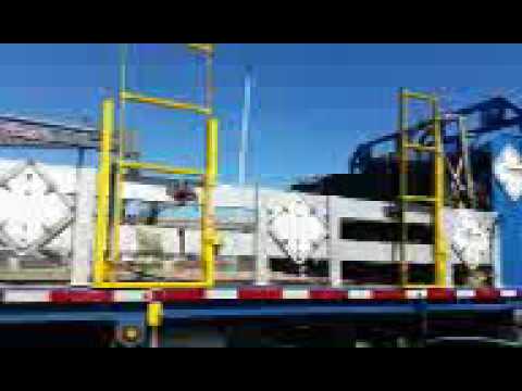 2 Rolson Ladders on a Nalco truck driving through Superior WI - YouTube