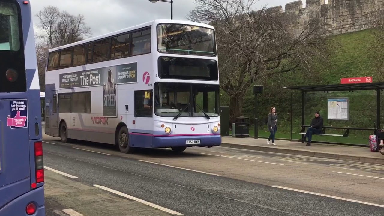 First Bus York X First Doncaster 32262 At York Railway Station On 1 ...