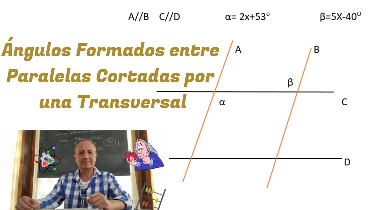Angulos Entre Rectas Paralelas Cortadas Por Transversales Youtube Images Angulos Entre Rectas Paralelas Cortadas Por Transversales Youtube Images