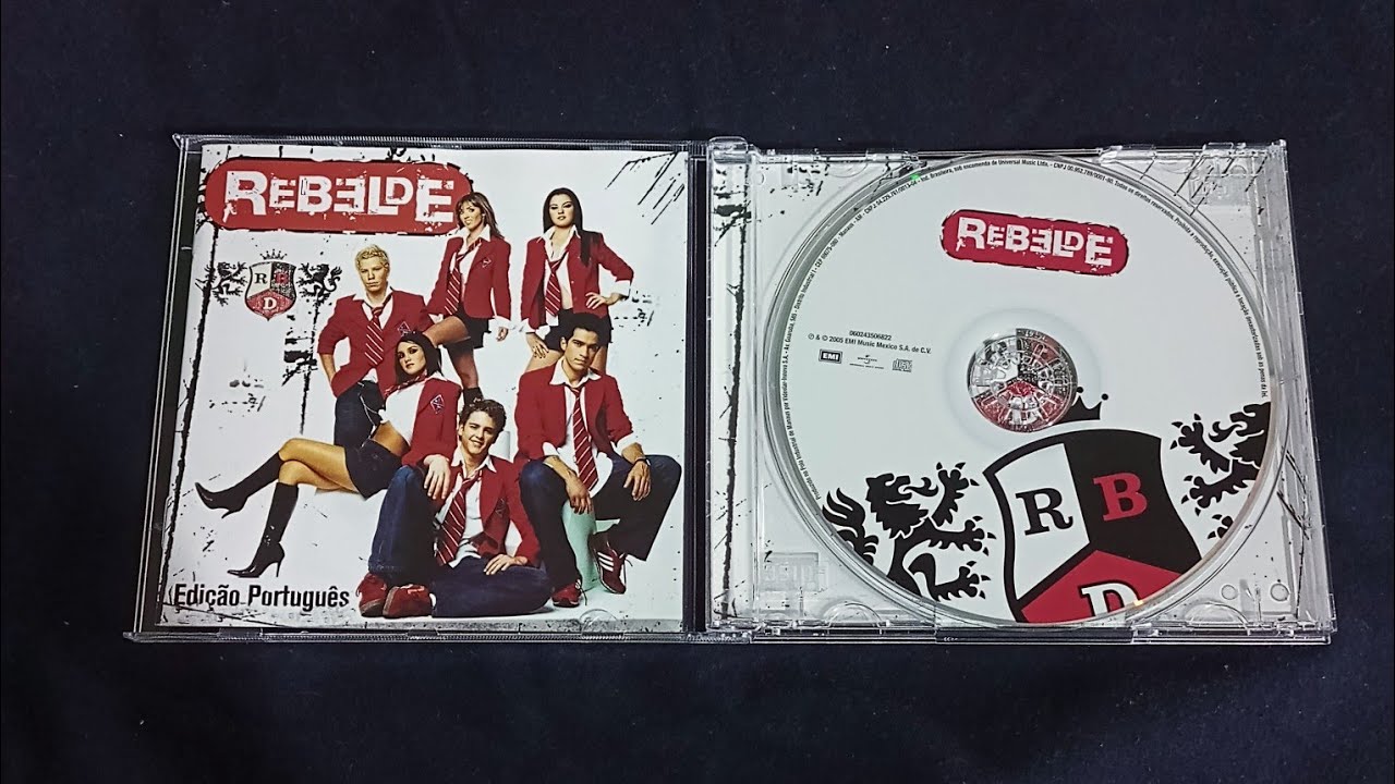 RBD - Rebelde (Edição Português Brasil) (CD Unboxing) #rbd #rebelde #cd ...