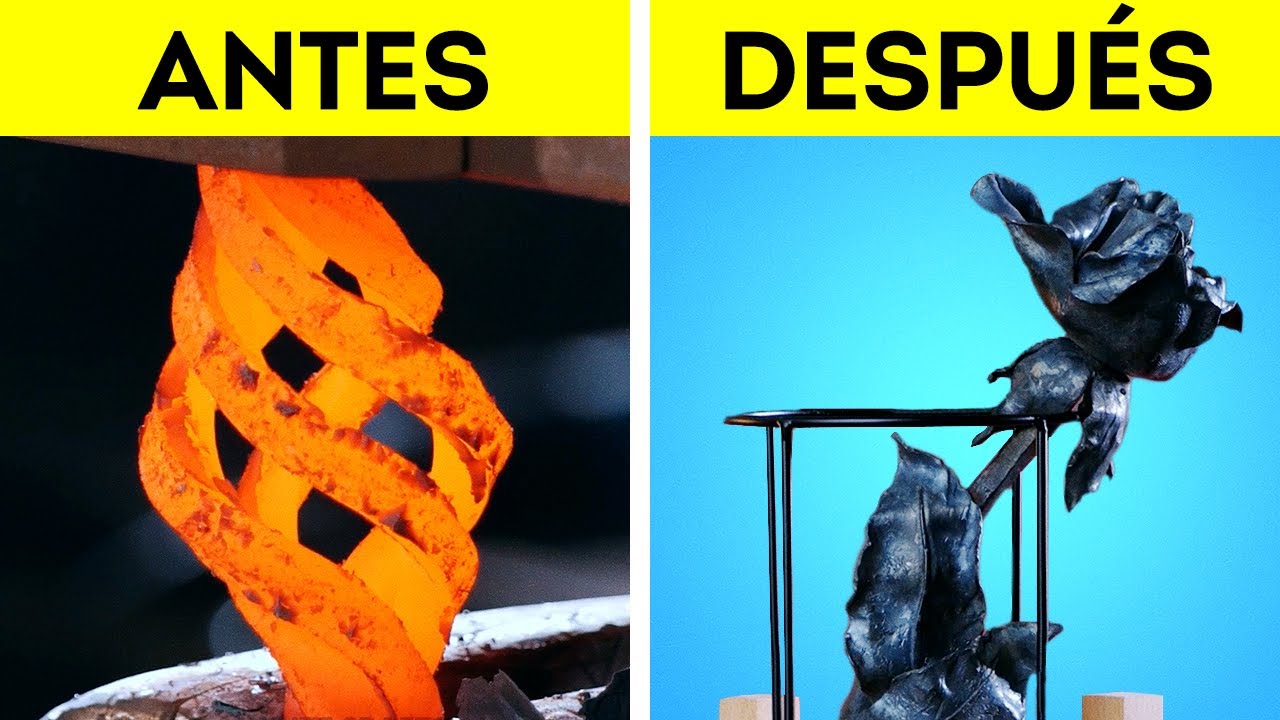 ¡DALE DISTINTOS USOS AL METAL CON ESTAS IDEAS INGENIOSAS! - YouTube