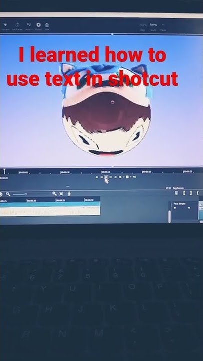 I learned how to use text in shotcut - YouTube