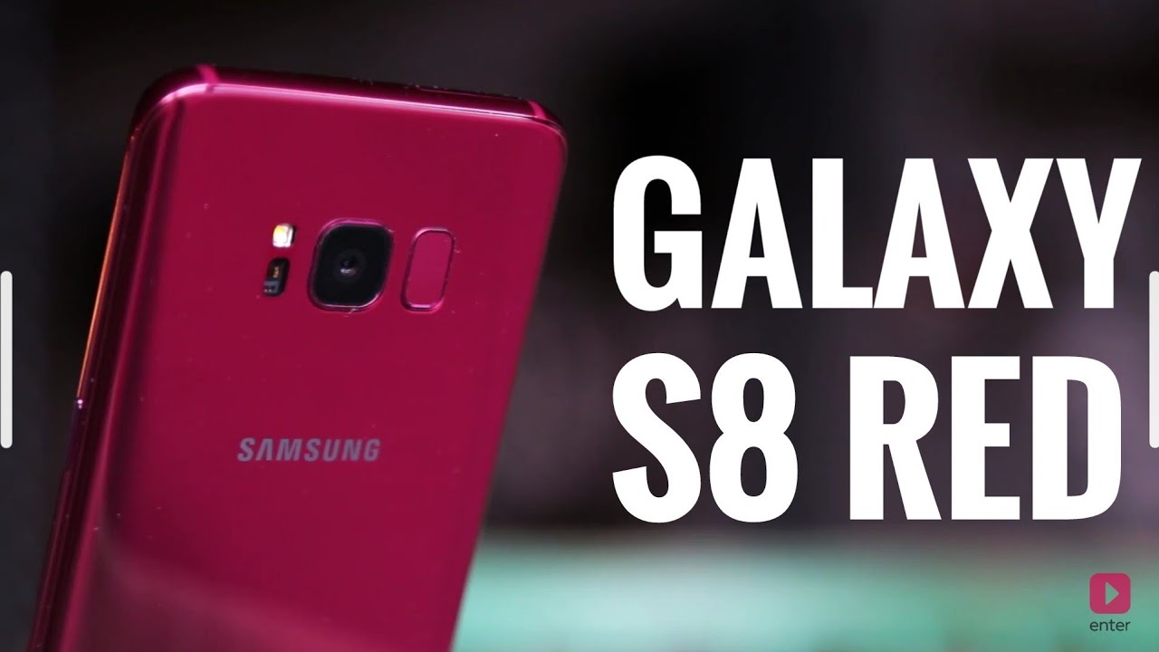 Galaxy S8 RED Burgundy Red, eleganță și rafinament |română| - YouTube