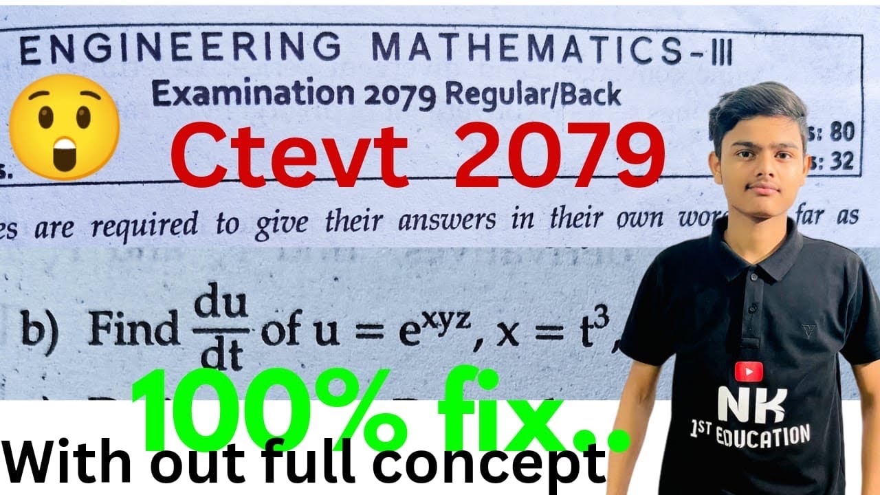 engineering mathematics 3rd semester important questions || 3rd sem ...