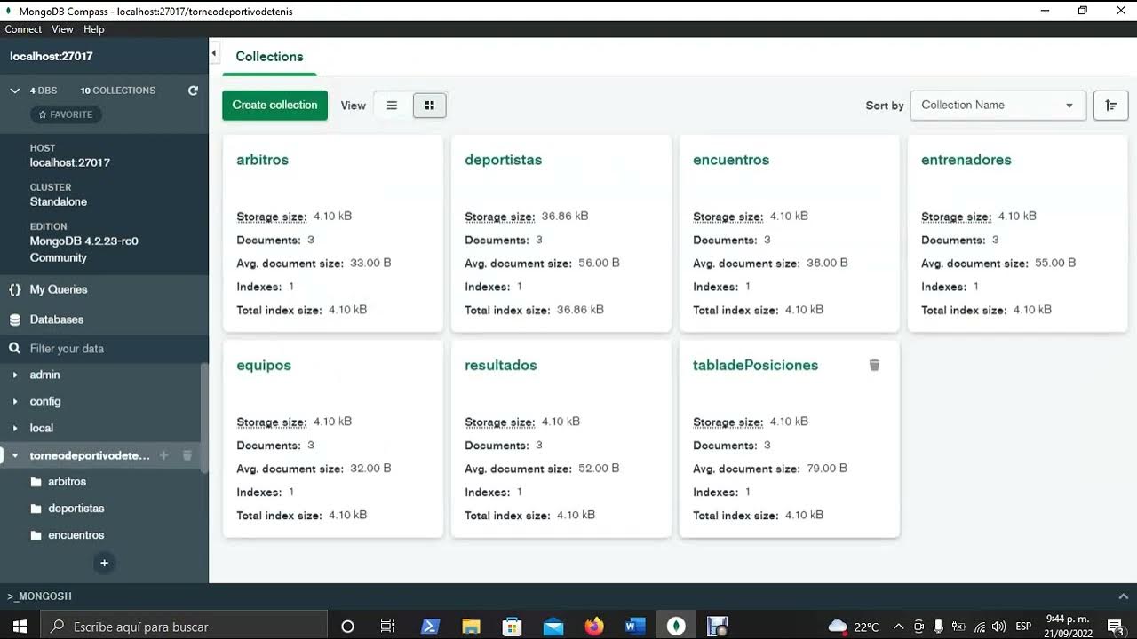 Actividad 1 Diseño y operaciones CRUD en Bases de datos NoSQL - YouTube