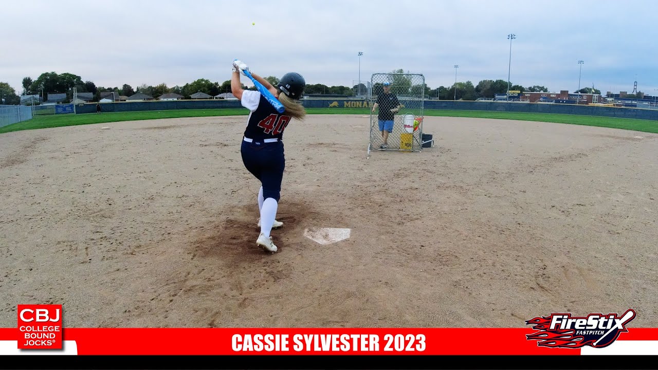 Cassie Sylvester 2023 Catcher/Corner - YouTube