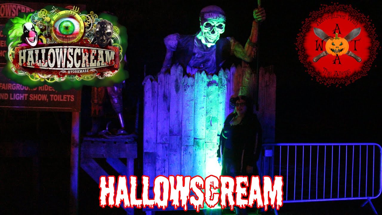 Hallowscream at York Maze 2023 - YouTube