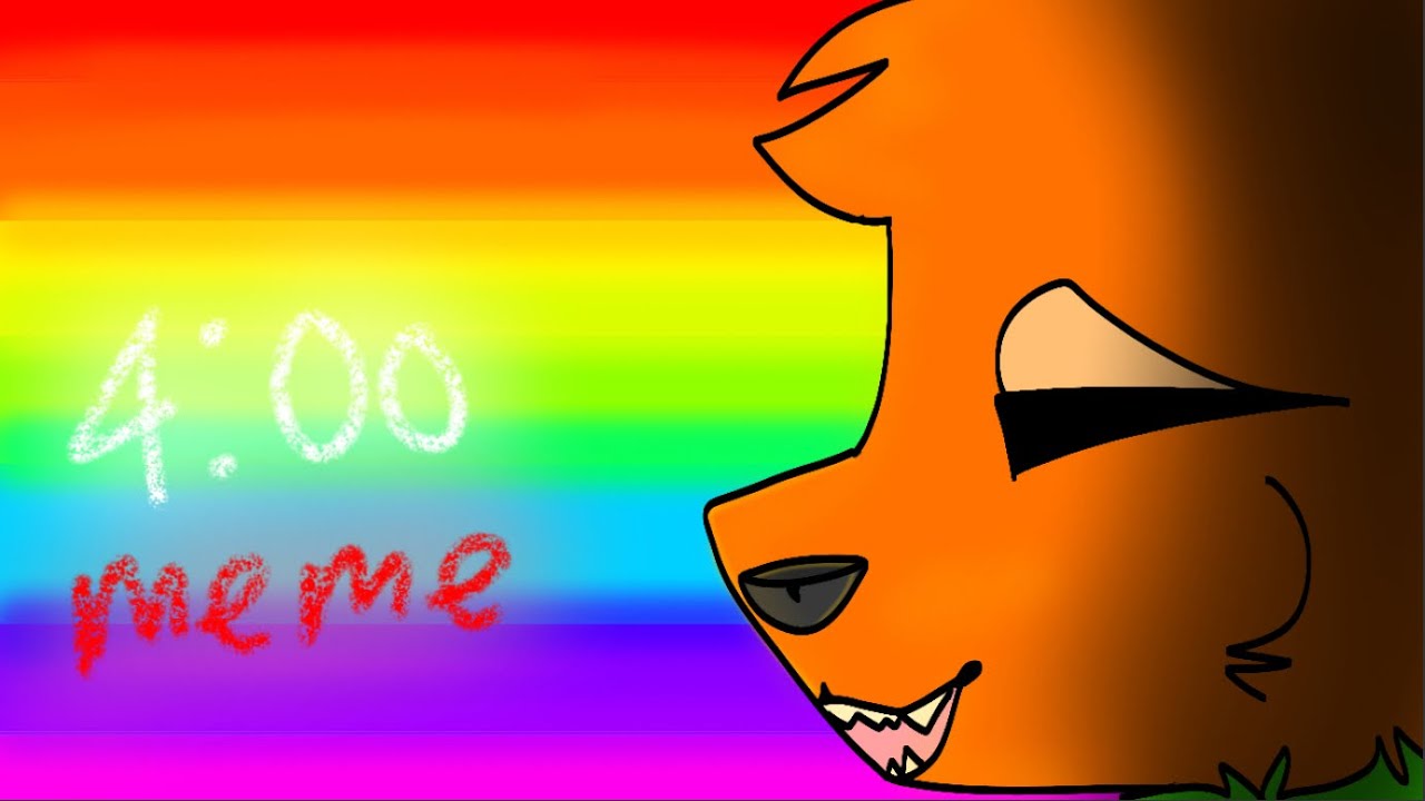 4:00 meme||animation meme||•flipaclip• - YouTube