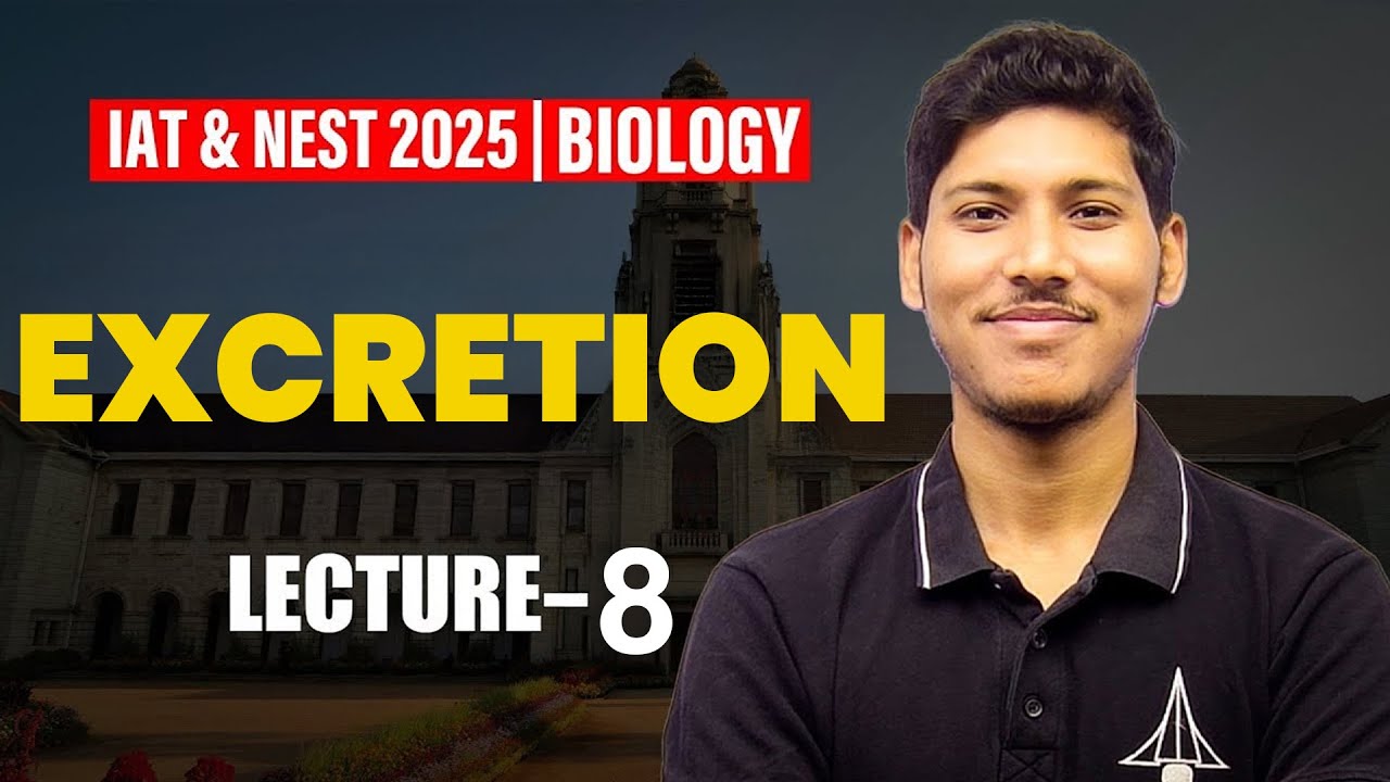 IAT & NEST 2025 | Live Biology Lecture 8 | IISc, IISER, NISER Prep 🔥 SciAstra Rescue Series ...