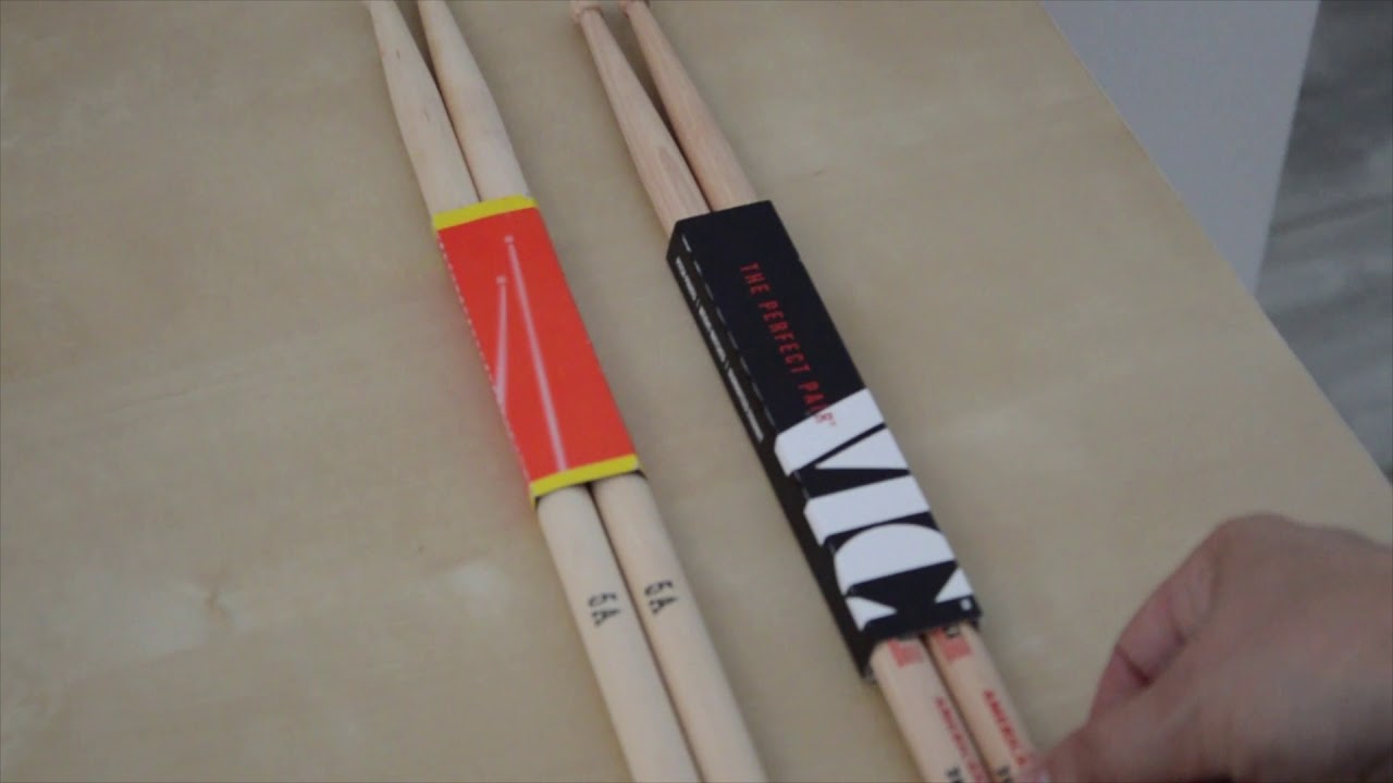 Custom Drumsticks - making of - YouTube