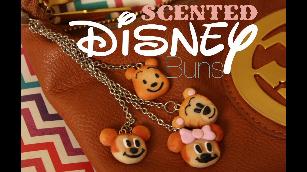 Scented Disney Squishy Buns - Polymer Clay Tutorial - YouTube