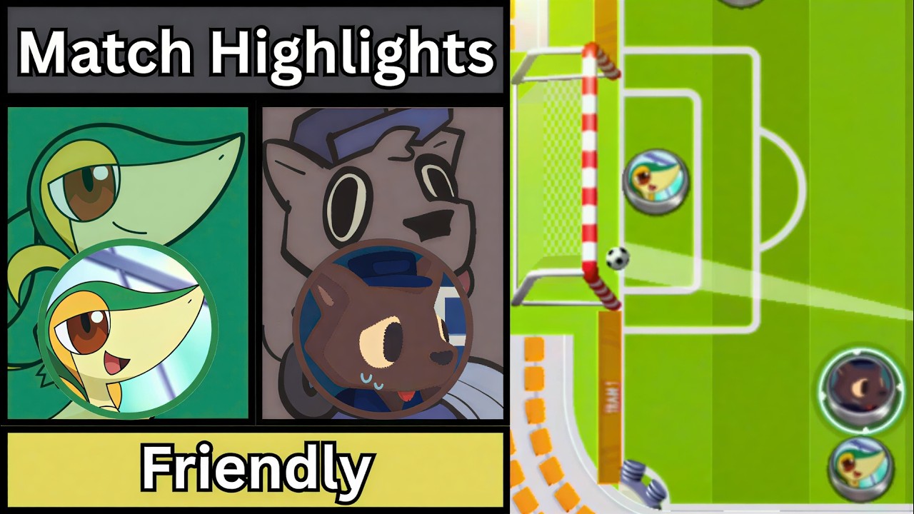 Snivy Vs Kyle Milton | Character Soccer World Highlights - YouTube