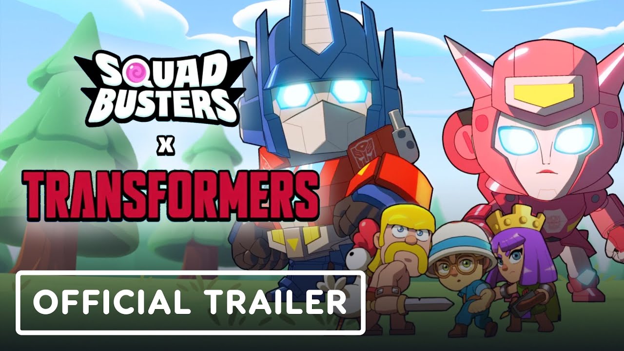 Squad Busters x Transformers - Official Collaboration Trailer - YouTube