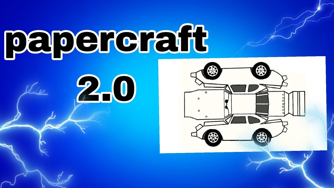 tutorial de como montar o papercraft 2.0 - YouTube