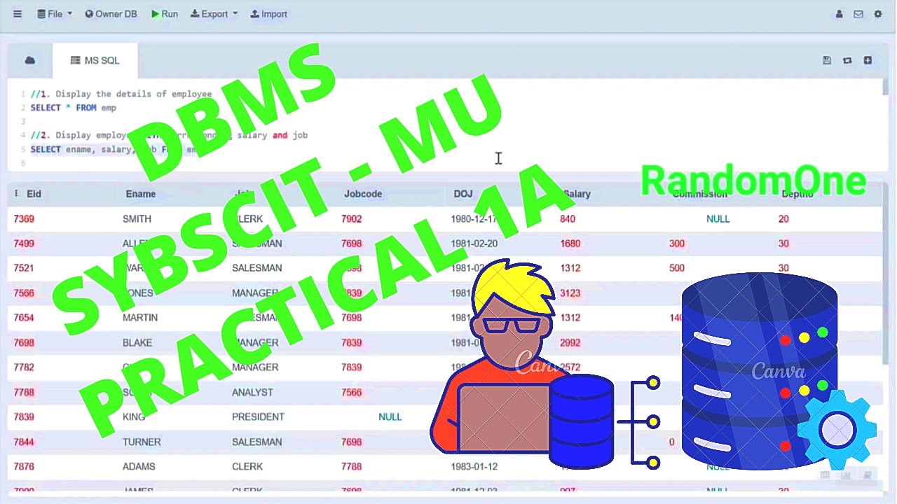 Writing Basic Sql Select Statements Youtube