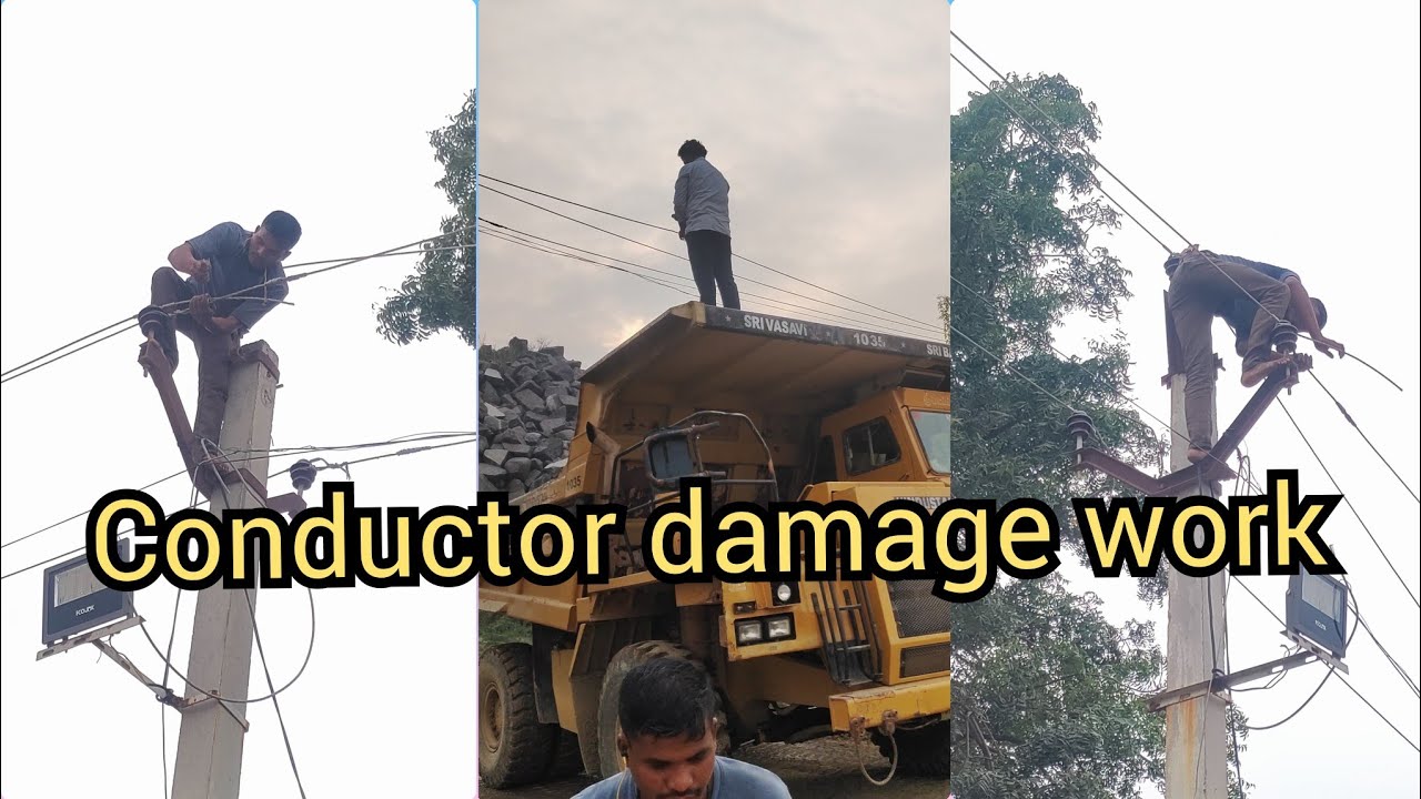 11KV line staining work #jlmelectrical #viralvideo - YouTube