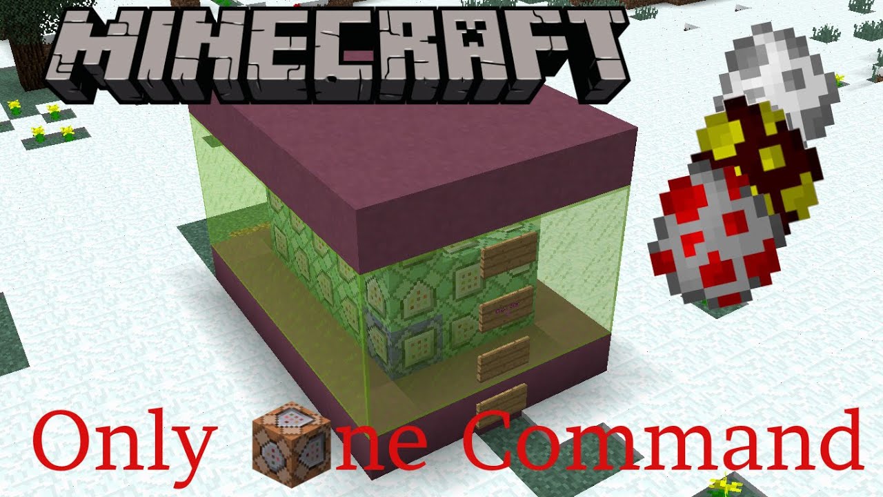 MORE SPAWN EGGS - Minecraft Only One Command 1.10 - YouTube