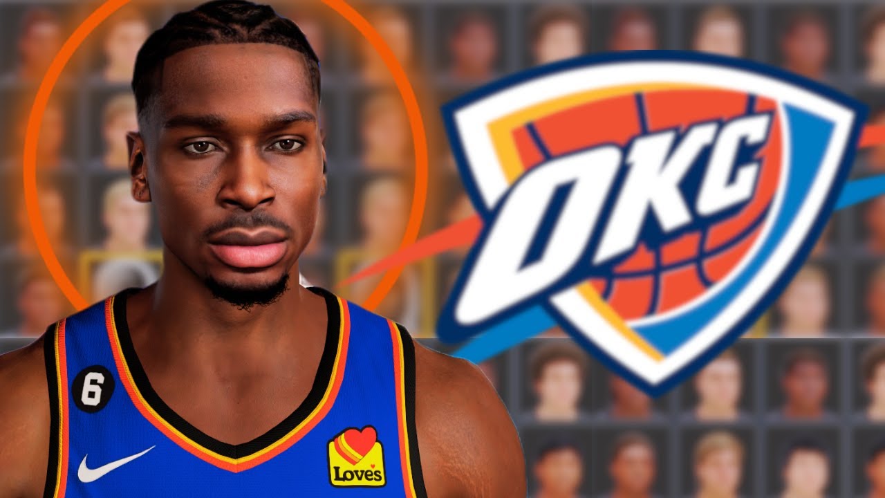 NBA 2K23 SHAI GILGEOUS-ALEXANDER FACE CREATION (NEXT GEN) - YouTube