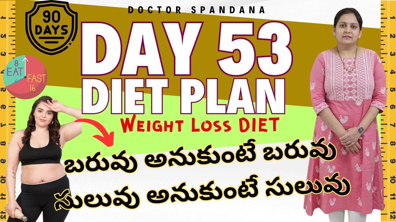 90 Days Diet Plan for Weight Loss | DAY 53 | Intermittent Fasting ...