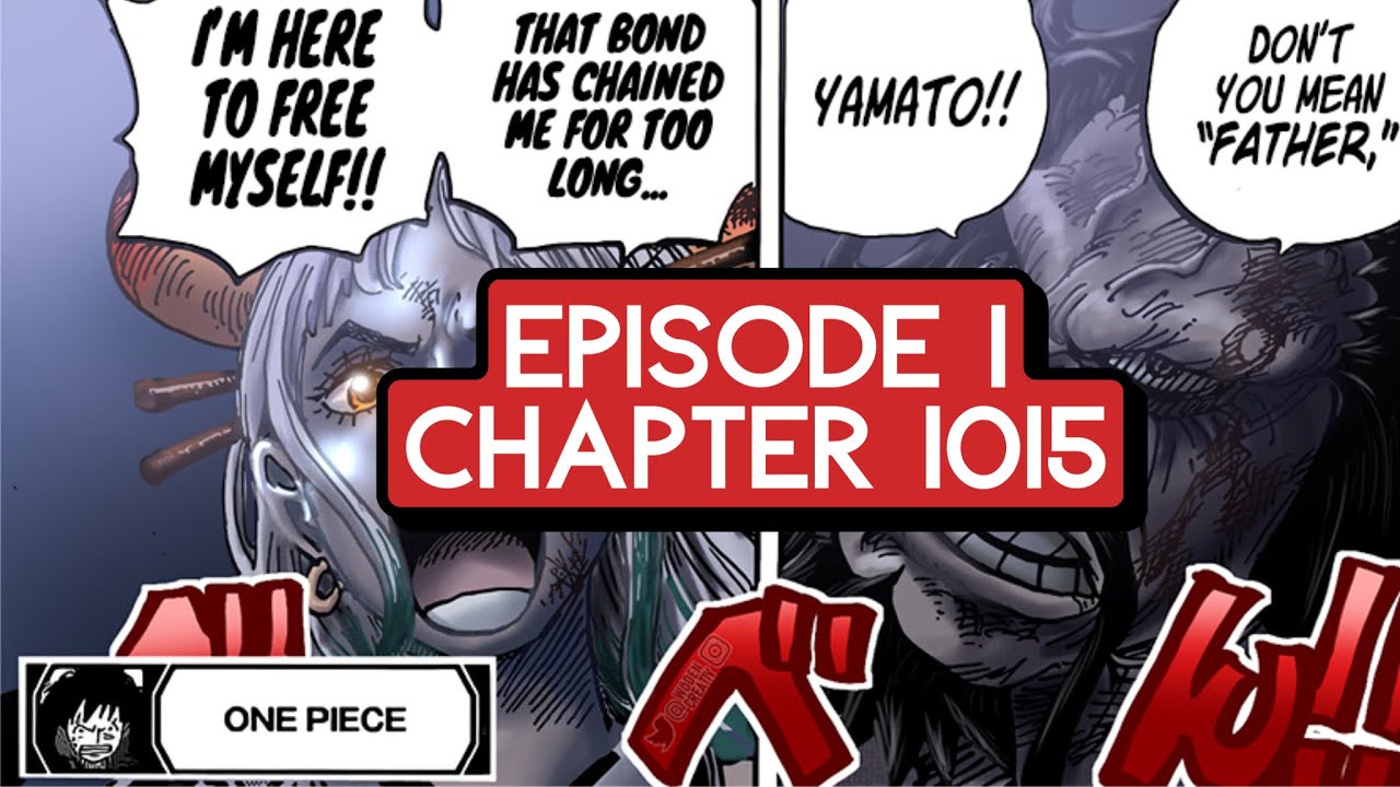(EP: 1) ONE PIECE Chapter 1015 - Episodes 1036/1037 Review - YouTube