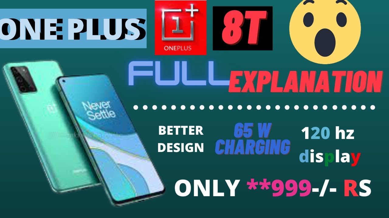 One Plus 8T All Updates & Specifications| One Plus 8T Price **999 ...