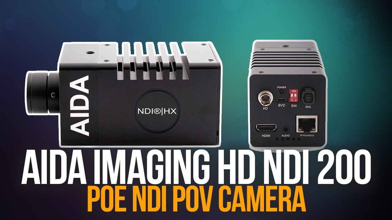 AIDA Imaging HD-NDI-200 | POV POE Camera | Unboxing, Setup, & Testing ...