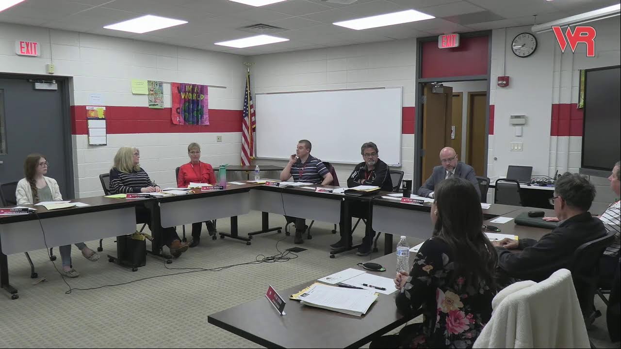 WRPS School Board Meeting 05-08-23 - YouTube