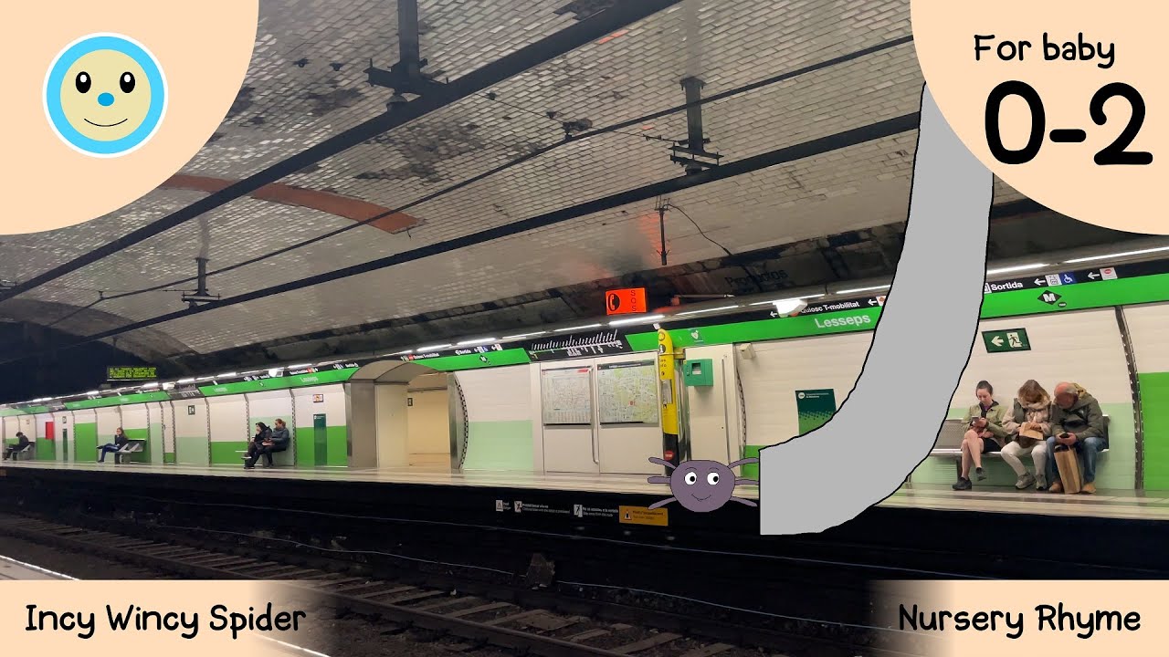 Incy Wincy Spider 🕷️ | Nursery Rhyme for Baby 👶🏻 | Ages 0-2 Years - YouTube