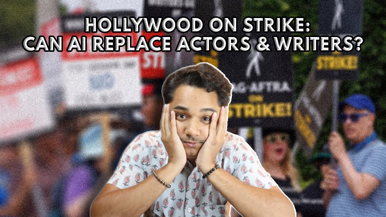 Hollywood on Strike: Can AI Replace Actors & Writers? - YouTube
