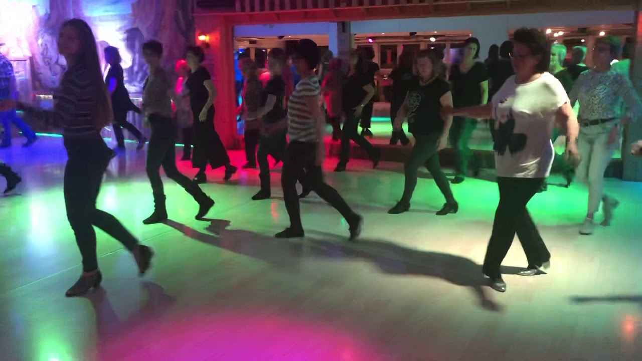 Voices In My Heart - Janine Rohrer - Line Dance Hall Kreuzlingen - YouTube