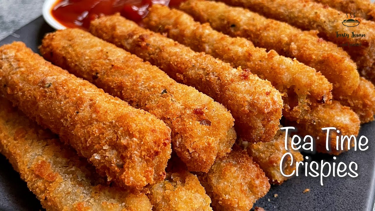 Crispy Finger Snacks | Tasty finger snacks | Tea time snacks recipe ...