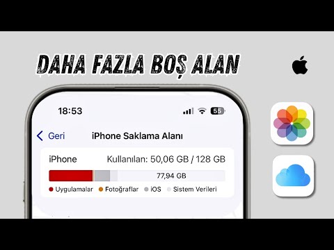 iPhone'da Fazladan Yer Açmak İçin iCloud Fotoğraflar Ayarları - iPhone Saklama Alanı