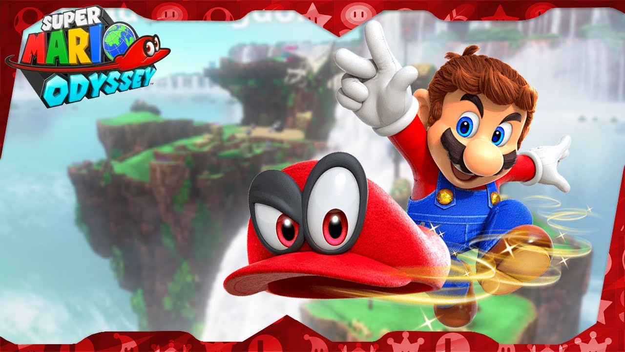 Super Mario Odyssey Walkthrough ᴴᴰ | Cascade Kingdom (All Power Moons ...