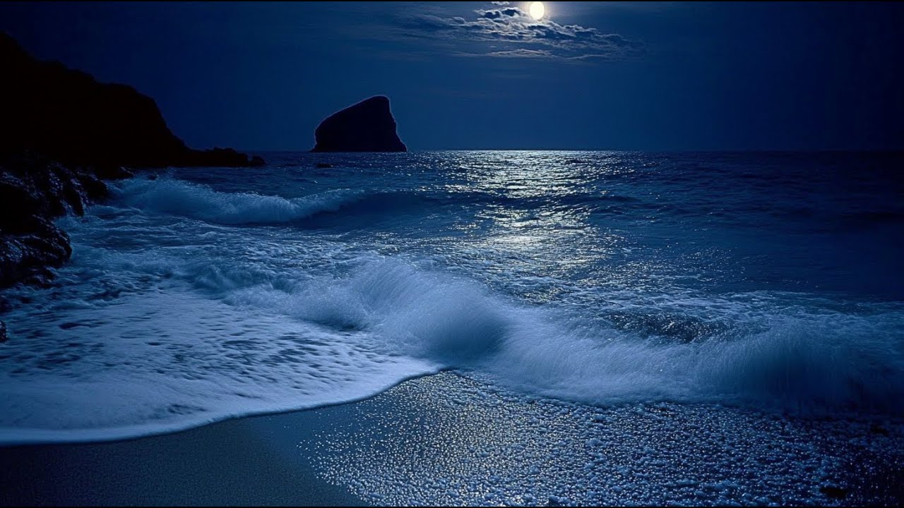 Ocean Sounds For Deep Sleep, Ocean Waves Lullaby, No Ads - Relax & Fall ...