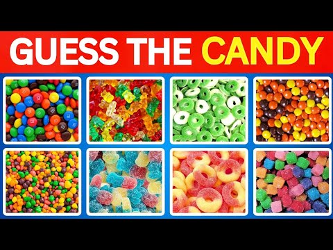 Guess The Candy in 6 Seconds | 60 Different Types of Candies | Quiz ...