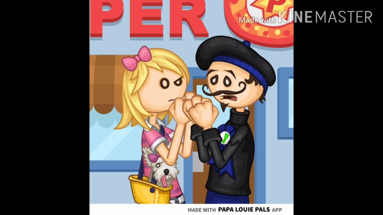 Prudence & Jojo getting stuck together (Papa Louie Pals Stop Motion ...