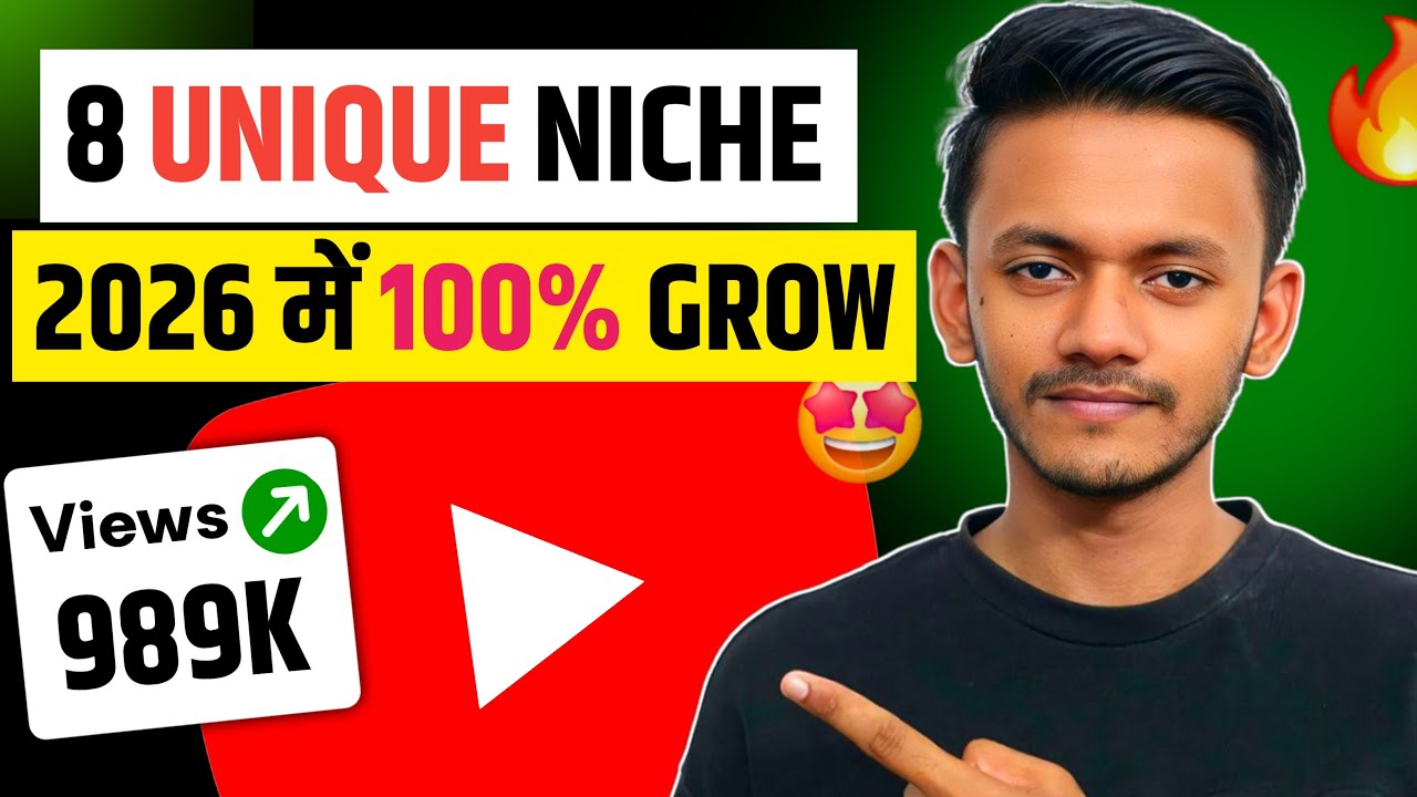 Top 8 Youtube Niches That Will Explode in 2026 | Best Niches for ...