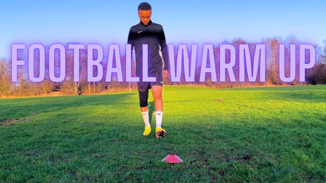 Full Football Warm Up Routine | No Equipment - YouTube