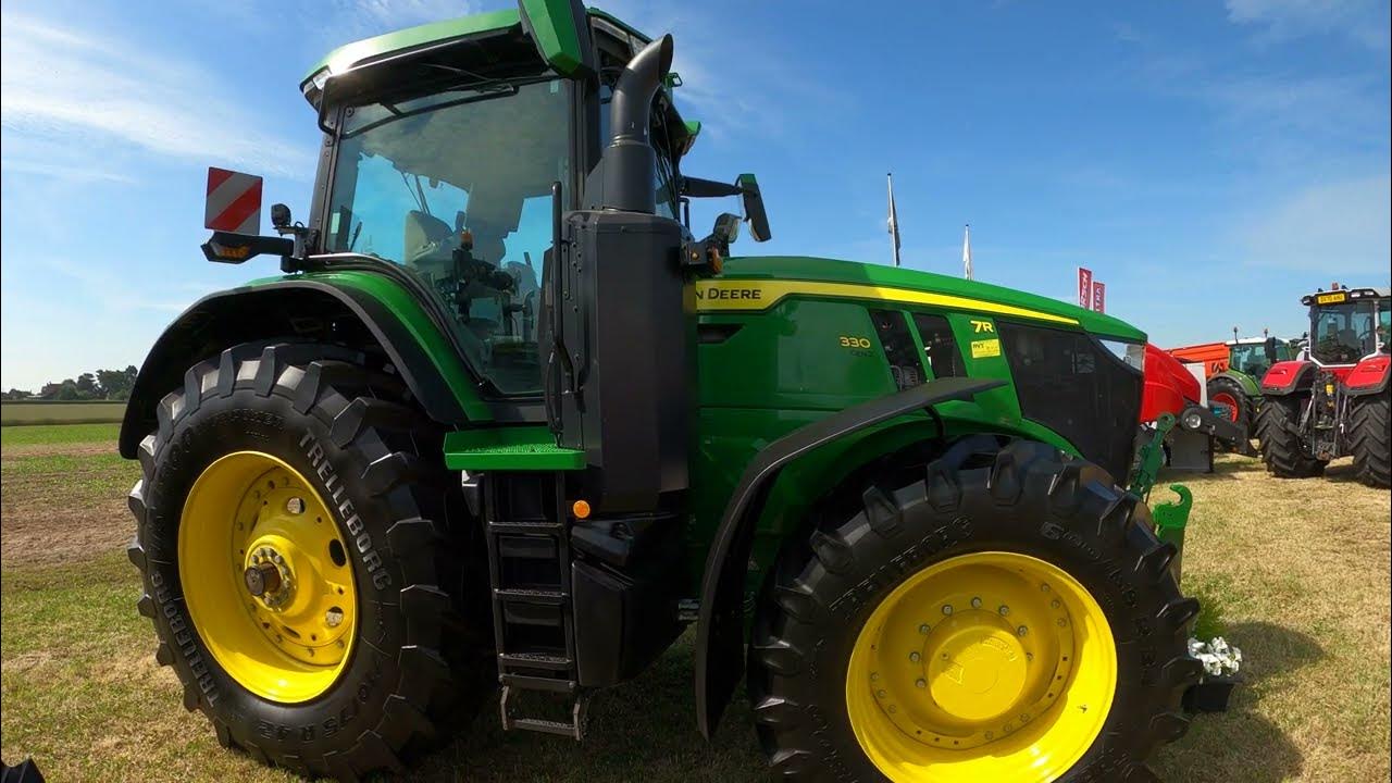 2021 John Deere 7R 330 Gen2 9.0 Litre 6-Cyl Diesel Large Tractor (363 HP) - YouTube