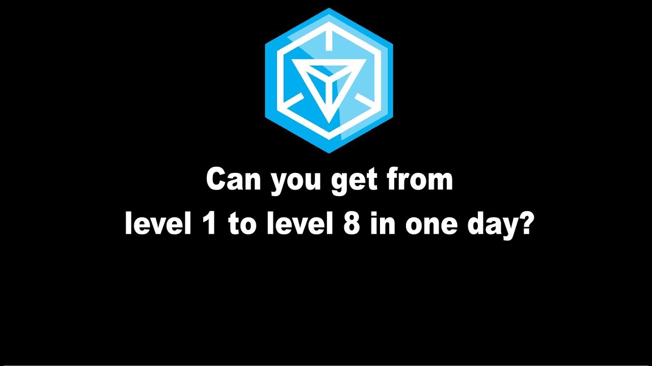 Ingress: Level 1 to 8 in 13,5 hours - YouTube