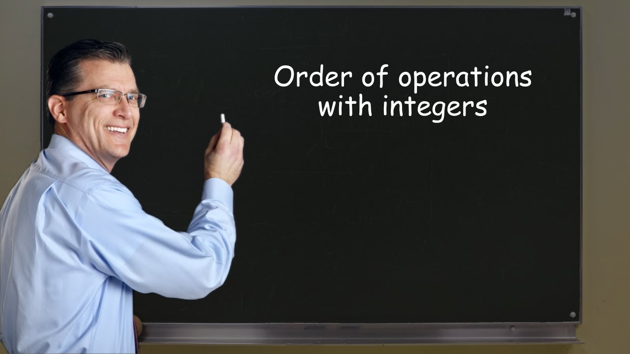 ALEKS | Order of operations with integers - YouTube
