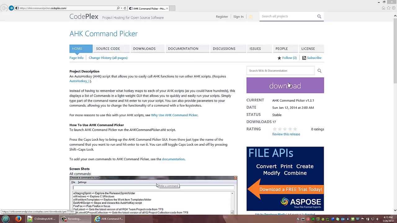 AHK Command Picker - Get started in under 2 minutes - YouTube