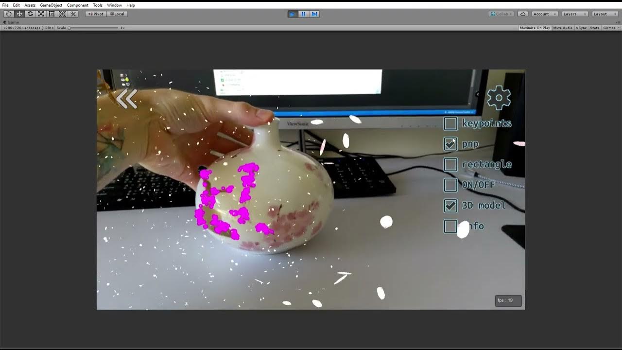 3D objects detection and tracking with Unity 3D - YouTube
